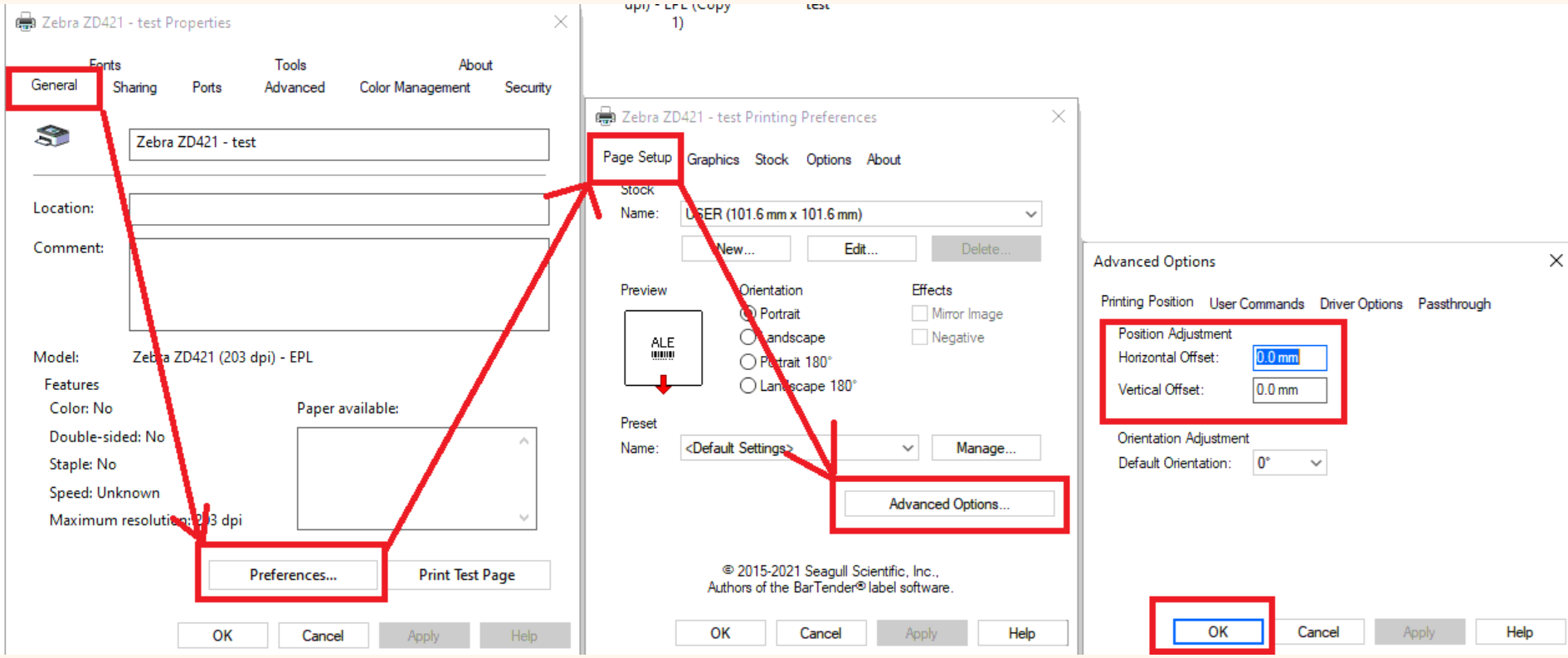 Adjust the dispense label alignment in Fred Dispense Plus – Knowledge base