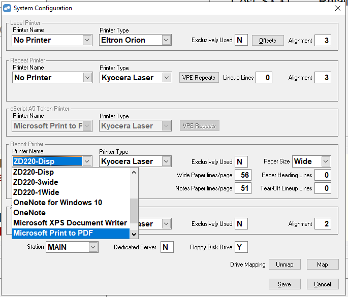 How to generate and save reports as PDFs in Fred Dispense – Knowledge base