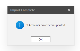 Account Update Tool – Knowledge base