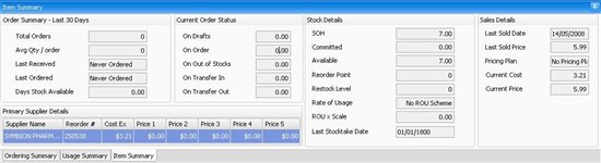 Items in Fred Office Plus – Knowledge base