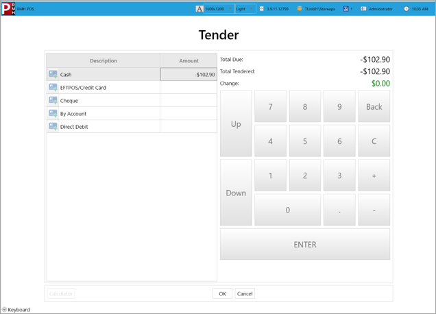 Customer returns at the till (Fred POS Plus) – Knowledge base