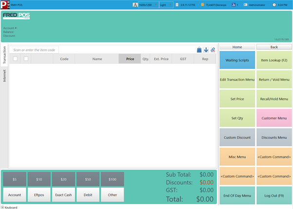 X and Z Reports (Fred POS Plus) – Knowledge base