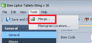 Drug Linking in Fred Office Plus – Knowledge base