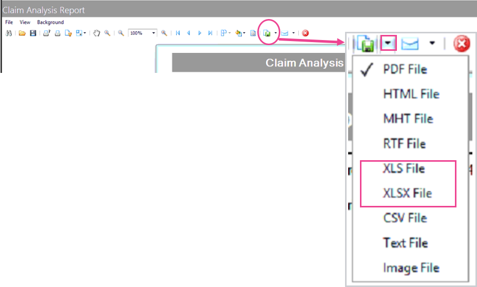 How to save reports in Excel format in Fred Dispense Plus – Knowledge base